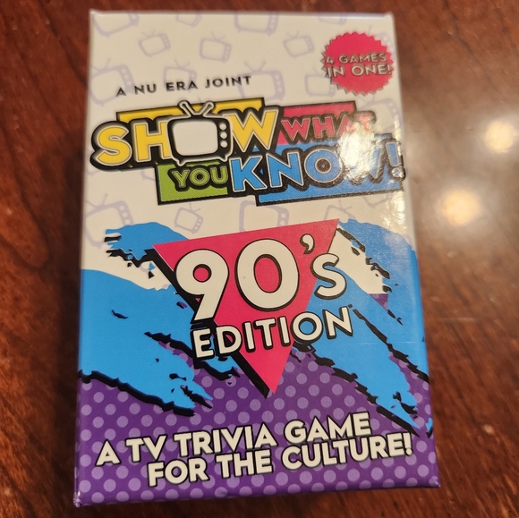 Video Games & Consoles | Show What You Know 9s Edition Trivia Game ...
